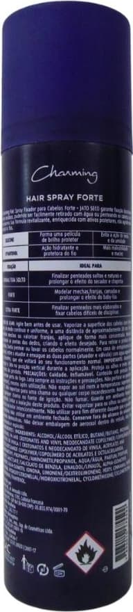 Spray Fixador Para Cabelos Cless Charming Hair Forte 150ml