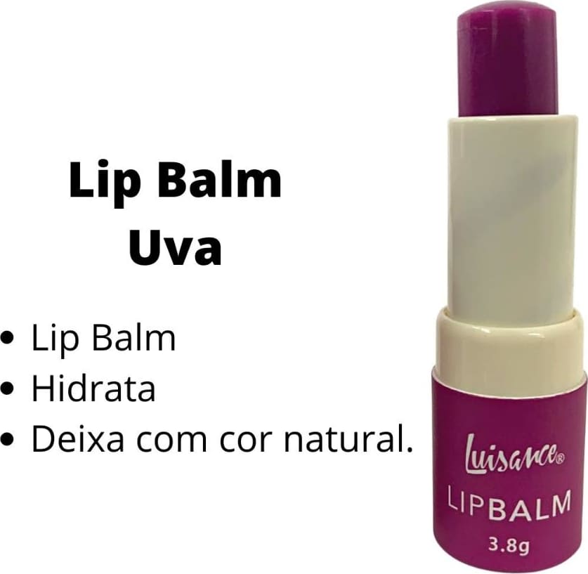 Lip Balm Luisance Uva 3,8g Ref: L3132