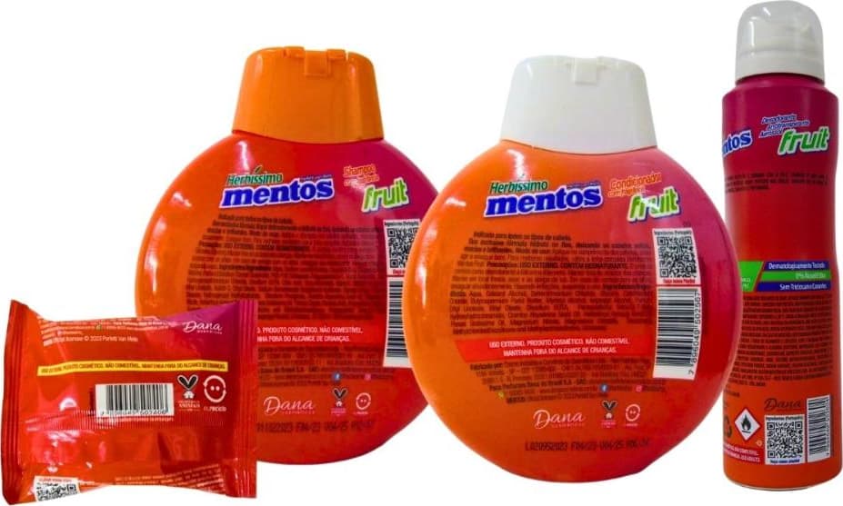 Kit Shampoo + Condicionador + Desodorante + Sabonete Herbissimo Mentos ...