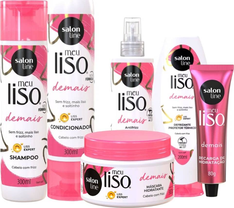 Kit Salon Line Meu Liso Demais C/6