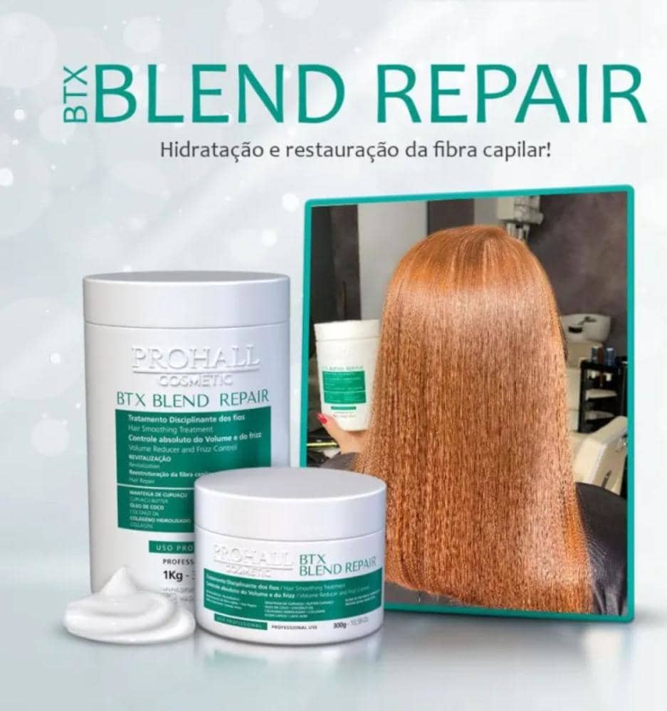 BTX Blend Repair Tratamento Disciplinante dos Fios 300g