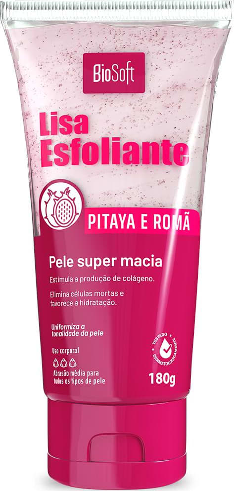 Esfoliante Pitaya e Romã Bio Soft 180g