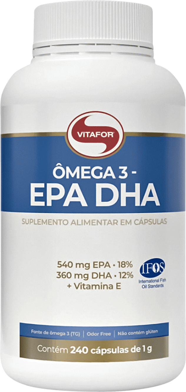 Omega 3 EPA DHA 240 caps. Vitafor