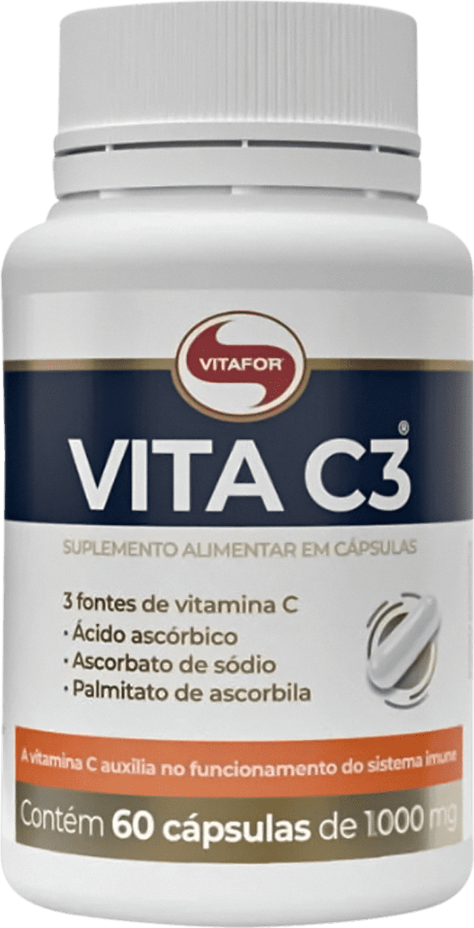Vitamina C3 1000mg 60 caps Vitafor