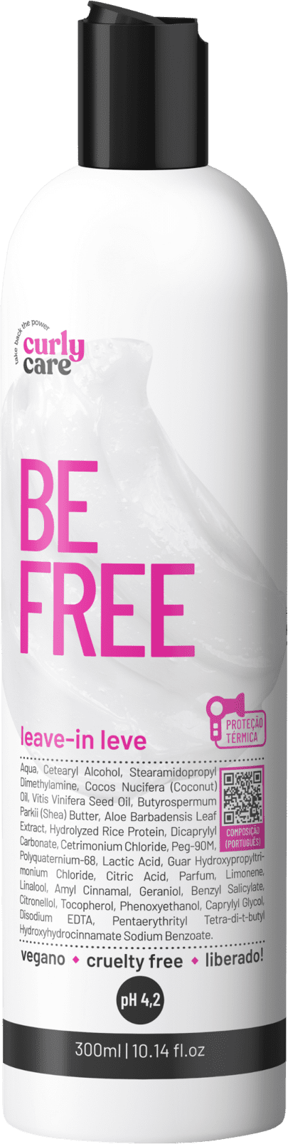 Leave-in Curly Care Be Free Leve | Beleza Na Web PRO PRO