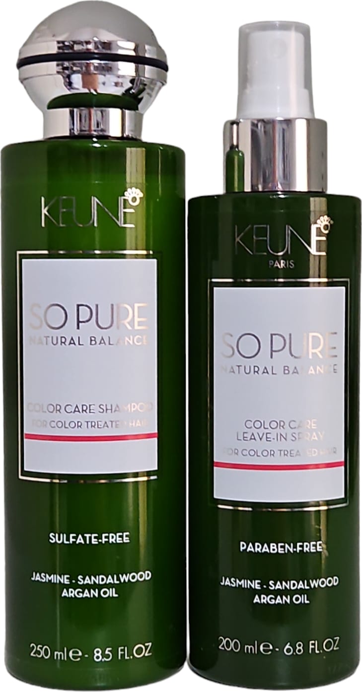 Keune So Pure Kit Shampoo e Leave-in Color Care