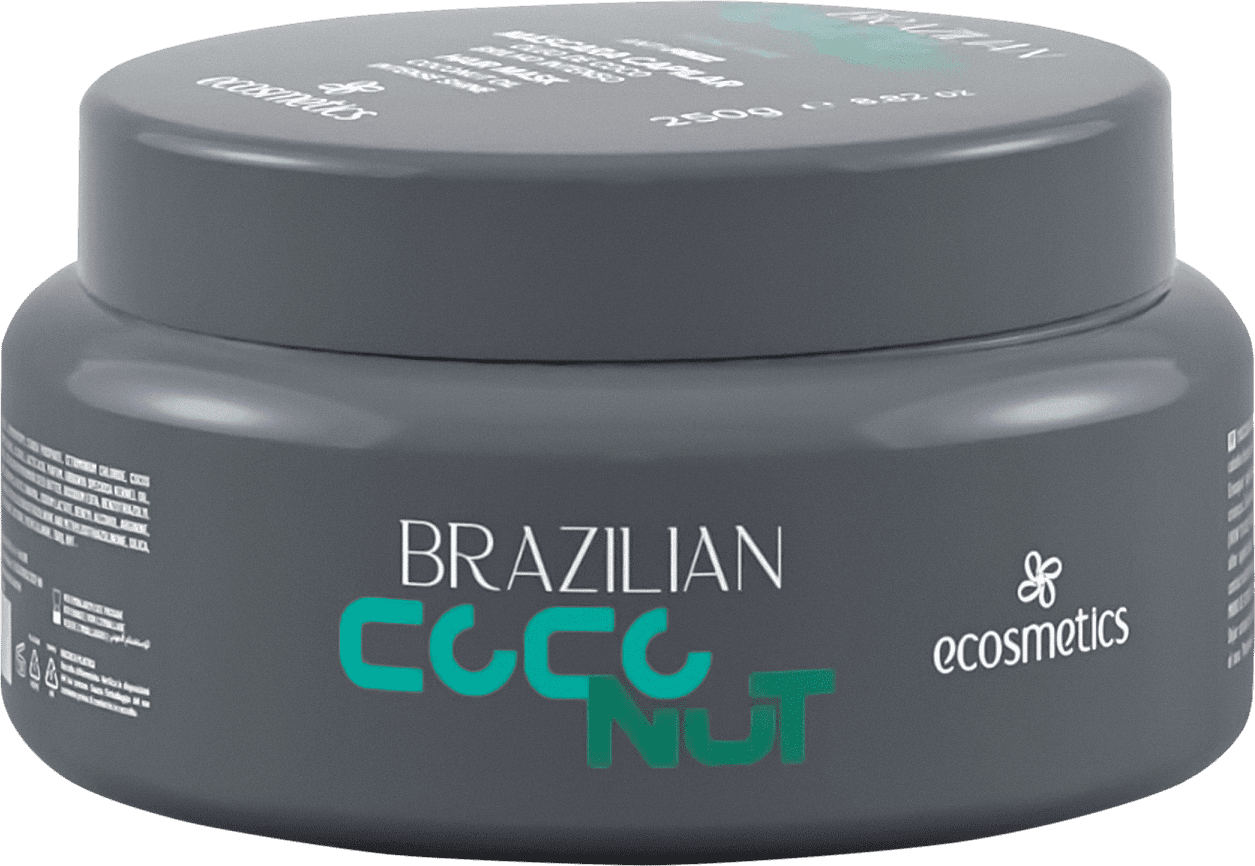 Máscara Capilar Ecosmetics Brazilian Coconut | Beleza na Web