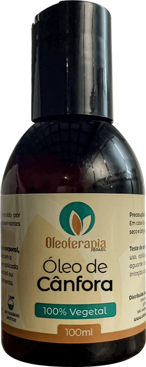 Oleoterapia Brasil Óleo de Cânfora - Óleo Vegetal 100ml | Beleza na Web