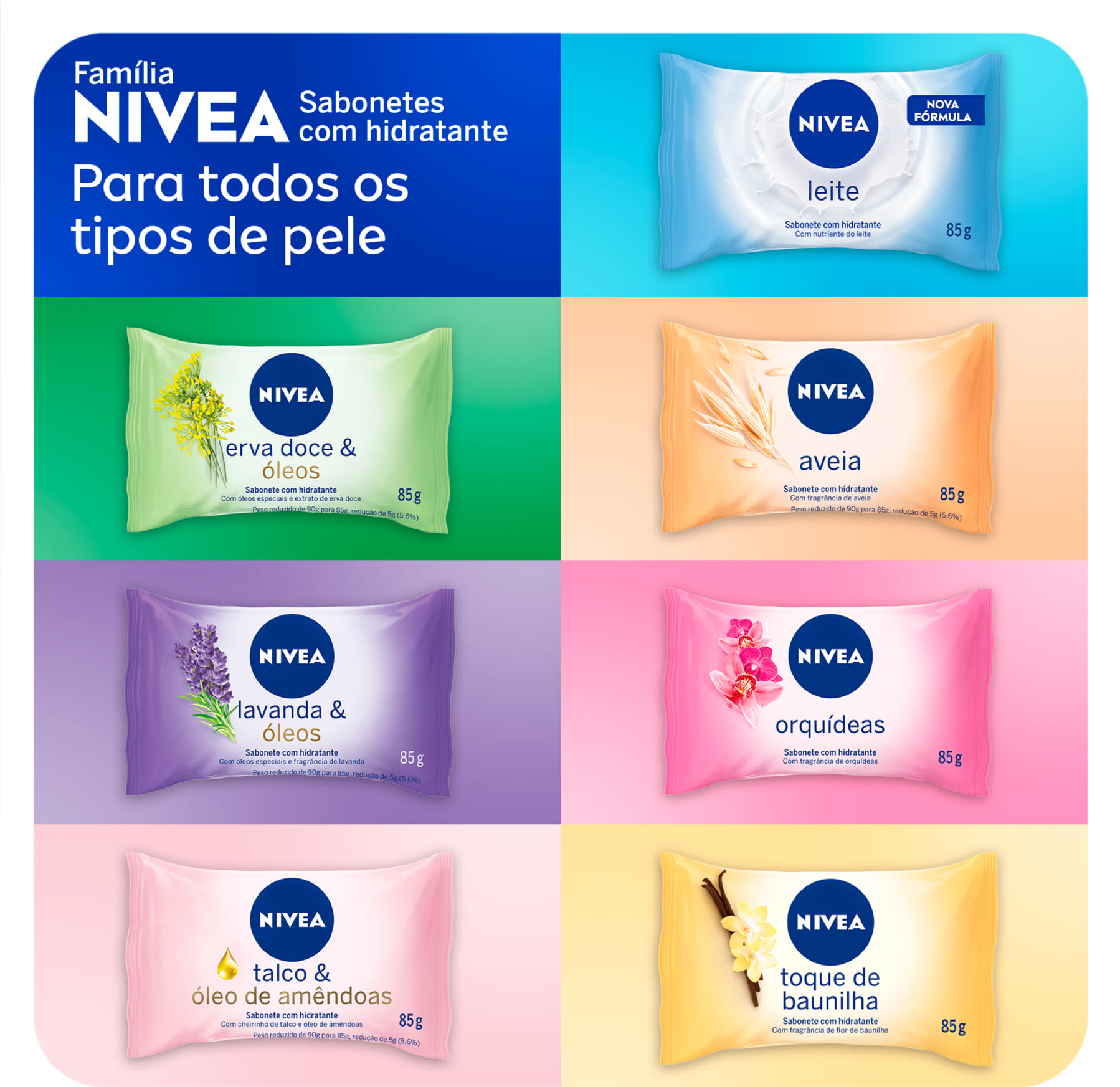 Sabonete NIVEA Aveia | Beleza na Web