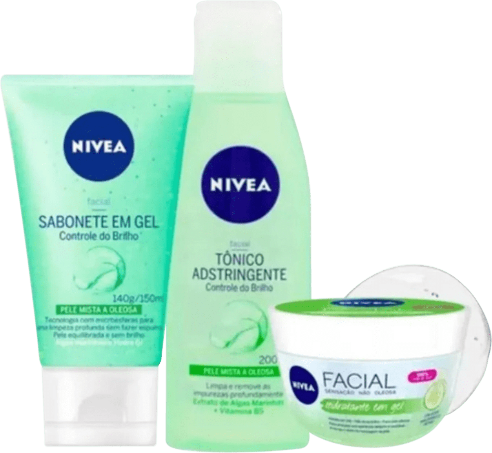 Kit Skincare Nivea Rotina De Cuidado Antioleosidade