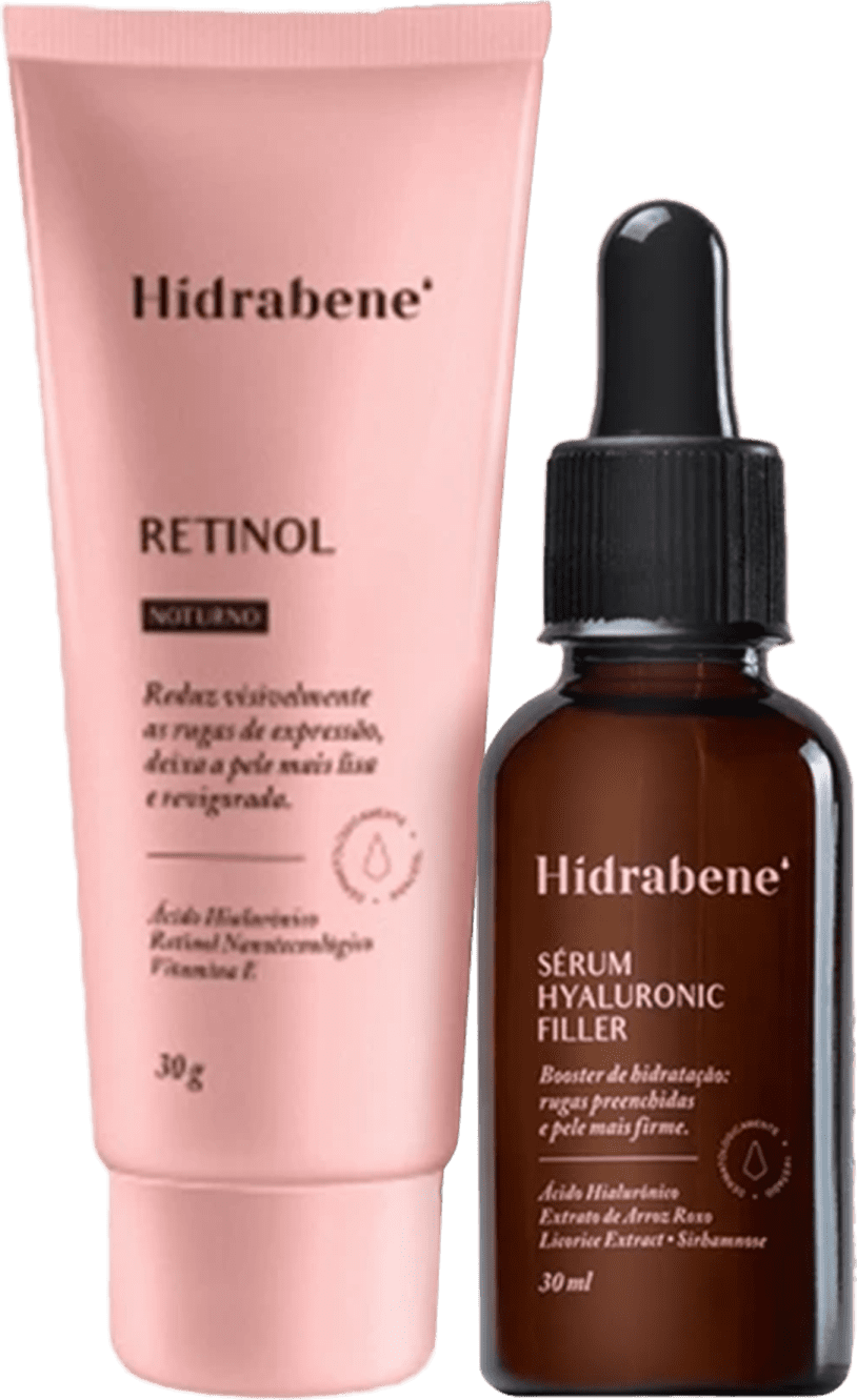 NOVO KIT Hidrabene Skin Care Cuidado Facial Antissinais: Sérum ... NOVO KIT Hidrabene Skin Care Cuidado Facial Antissinais: Sérum ...