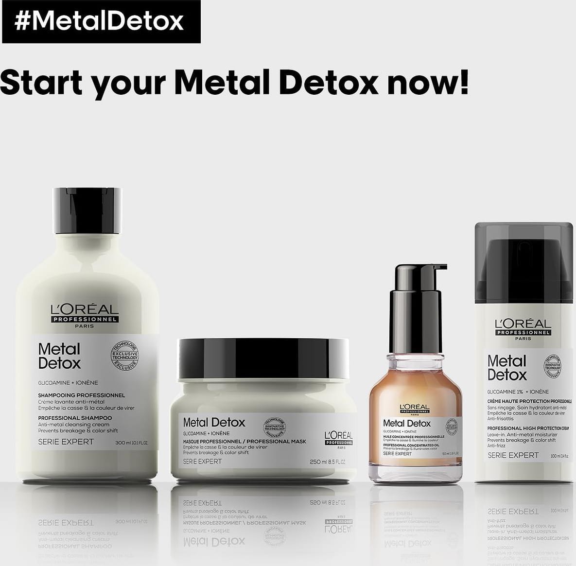 Kit L'Oréal Professionnel Metal Detox Huile Antimetal | Beleza Na Web PRO