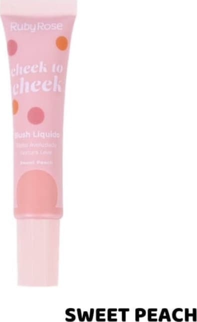 Blush Líquido Cheek to Cheek - Ruby Rose - Sweet Peach