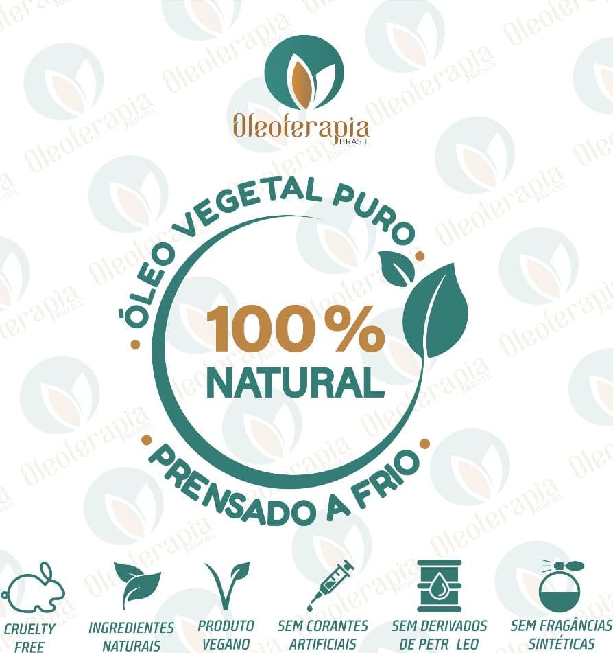 Óleo De Coco Babaçu Puro 100 Natural Uso Capilar E Corporal 100ml