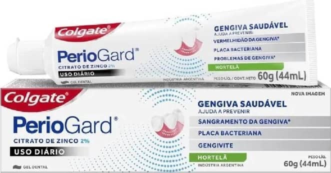 CREME DENTAL COLGATE PERIOGARD CITRATO DE ZINCO 60g kit 03un