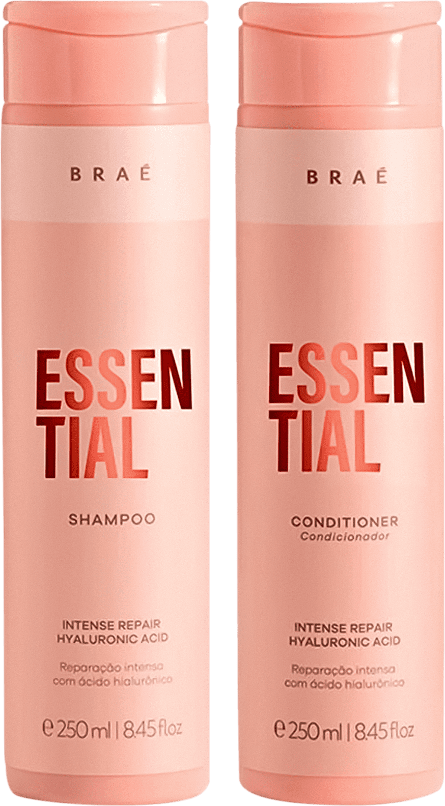 Kit Braé Essential - Shampoo 250ml e Condicionador 250ml