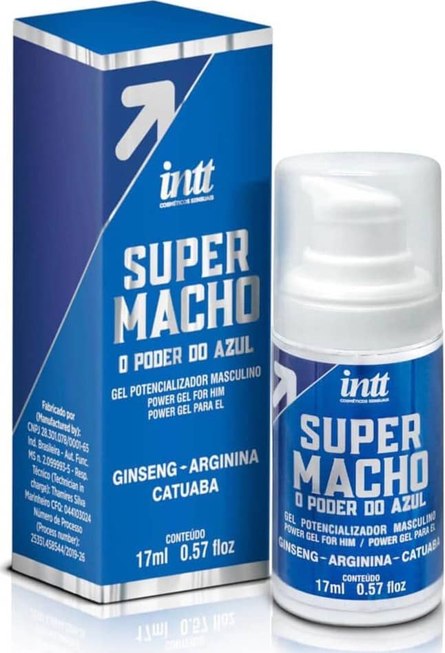Kit Super Macho Com 1 Super Macho 30 Cápsulas E 1 Super Macho Gel