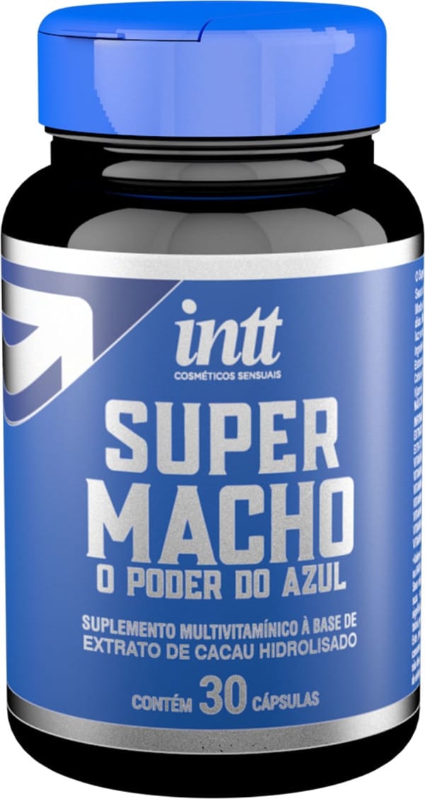 Kit Super Macho Com 1 Super Macho 30 Cápsulas E 1 Super Macho Gel