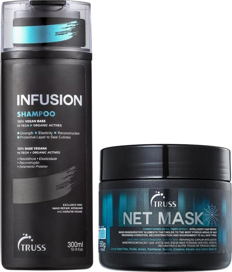 Kit TRUSS Infusion + Net Mask | Beleza na Web