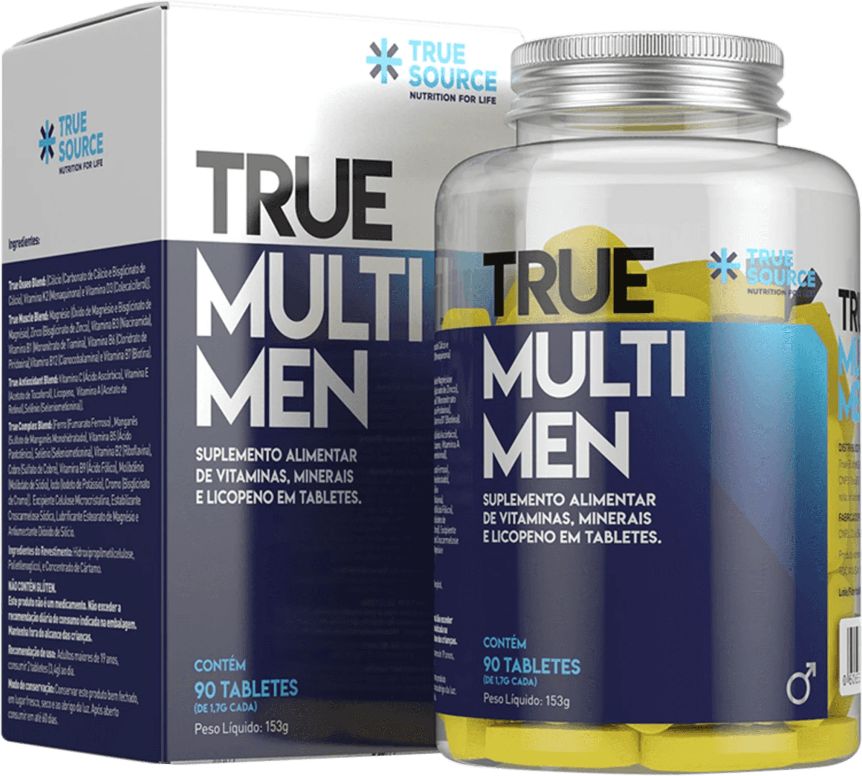 Suplemento Alimentar True Source Multi Men | Beleza Na Web