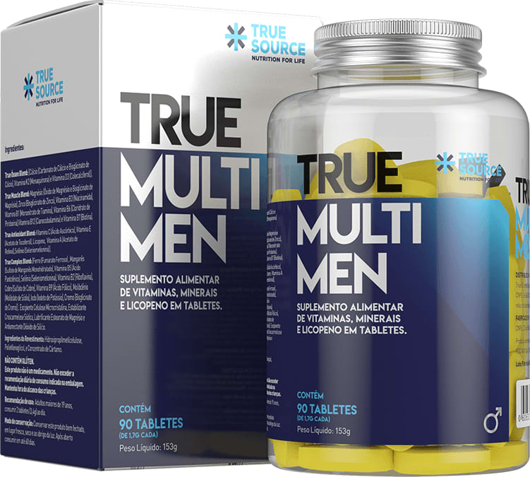 Suplemento Alimentar True Source Multi Men | Beleza Na Web