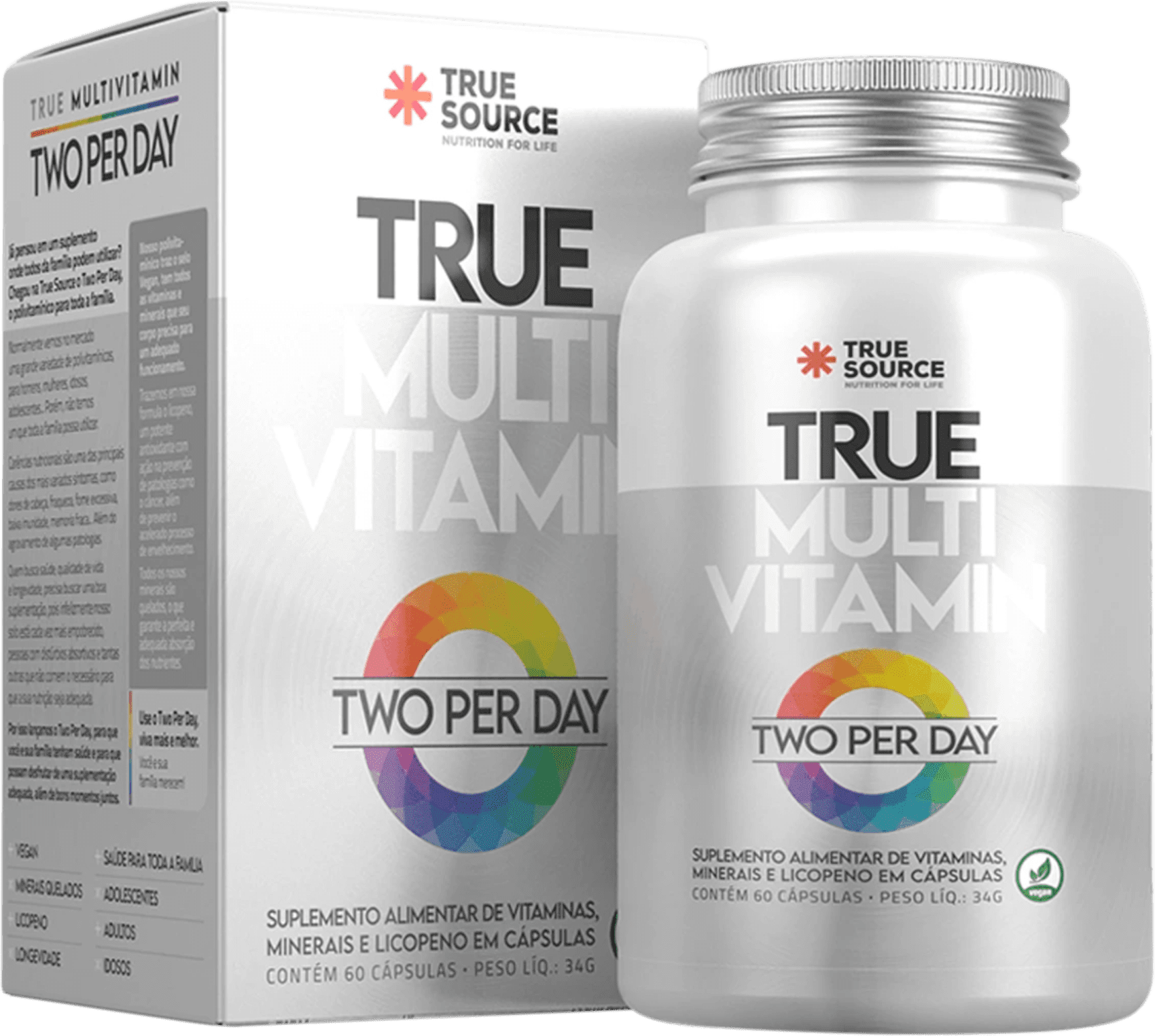 Suplemento Alimentar True Source Multi Vitamin Two Per Day | Beleza Na Web