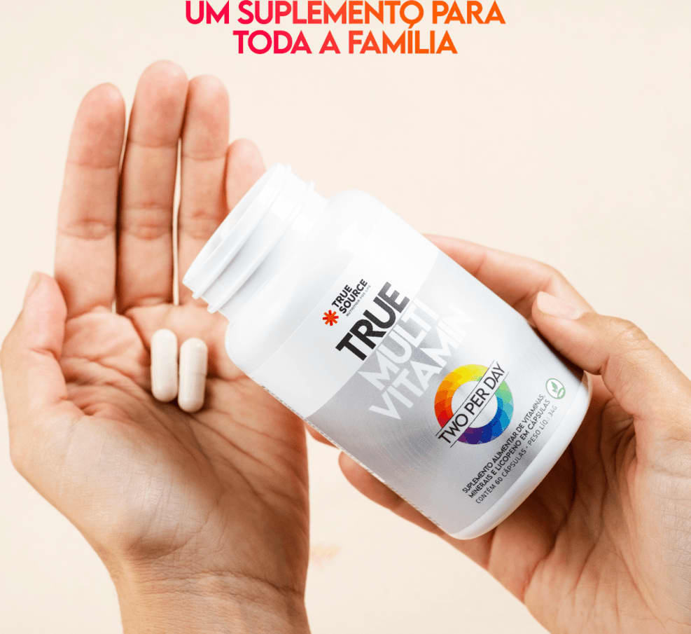 Suplemento Alimentar True Source Multi Vitamin Two Per Day | Beleza Na Web