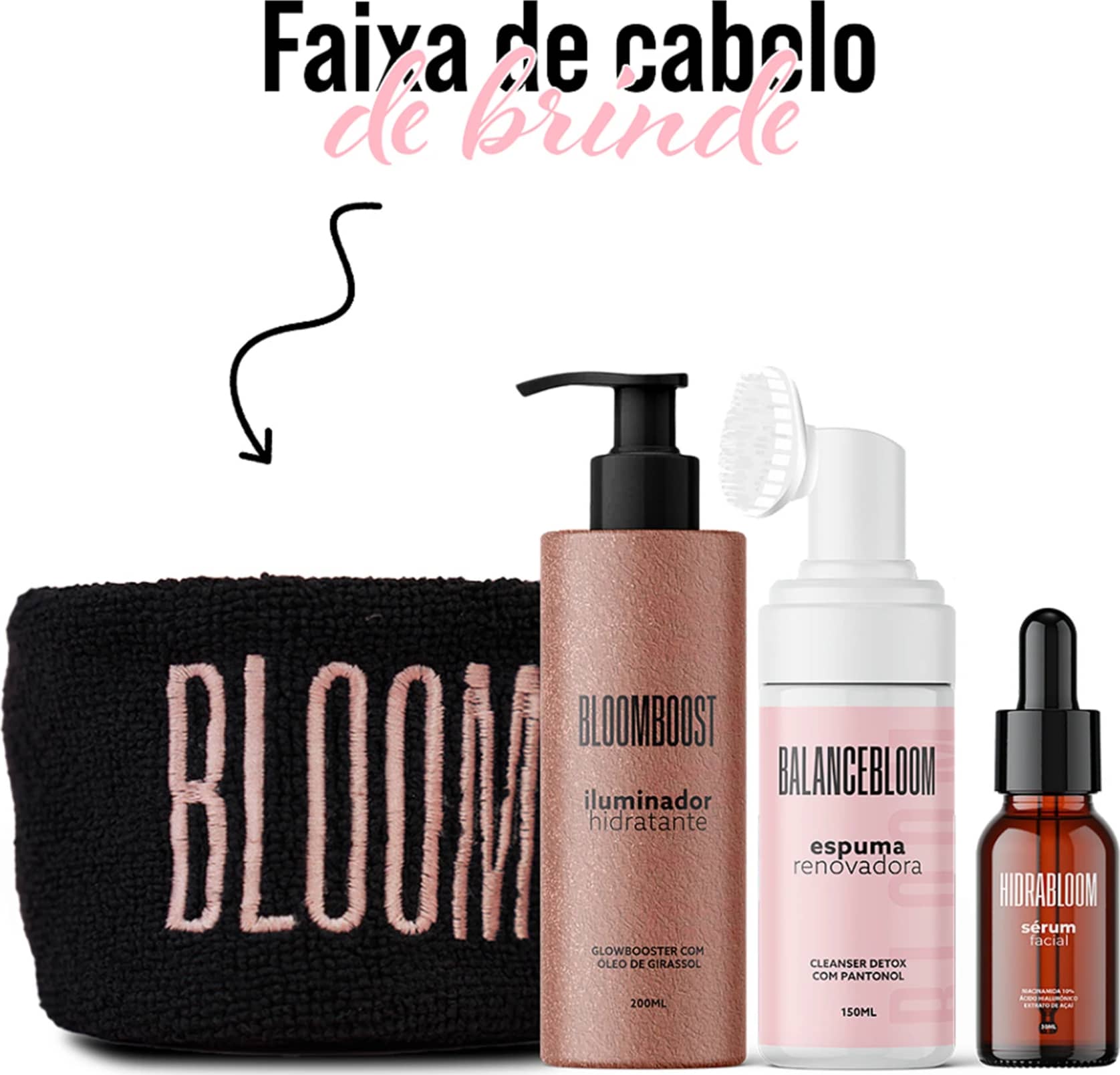 Kit Bloom Cosméticos Balance Boost Hidra | Beleza na Web
