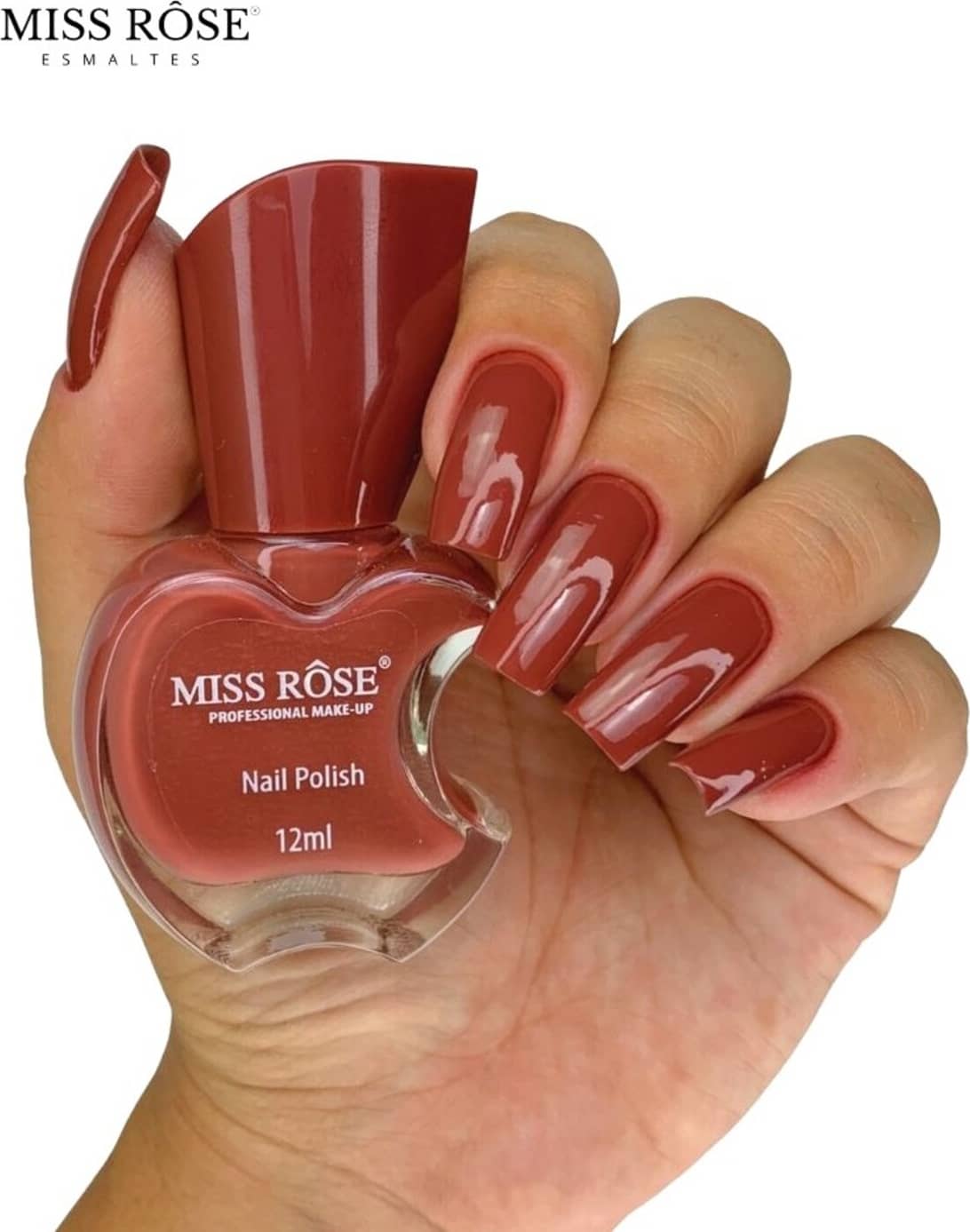 Esmalte Cremoso Miss Rôse Cor A068 | Beleza na Web