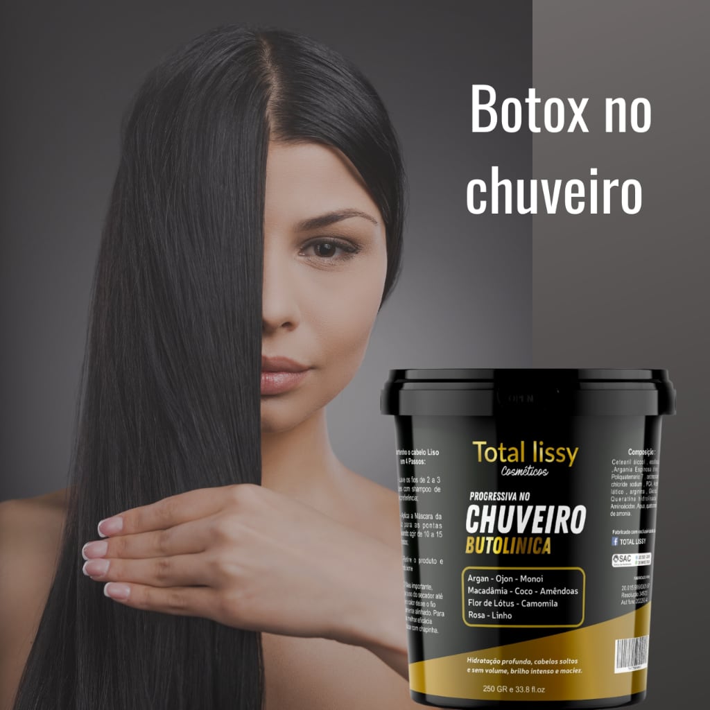 Botox Capilar Semi Definitiva Total Lissy Alisamento Definitivo e ...