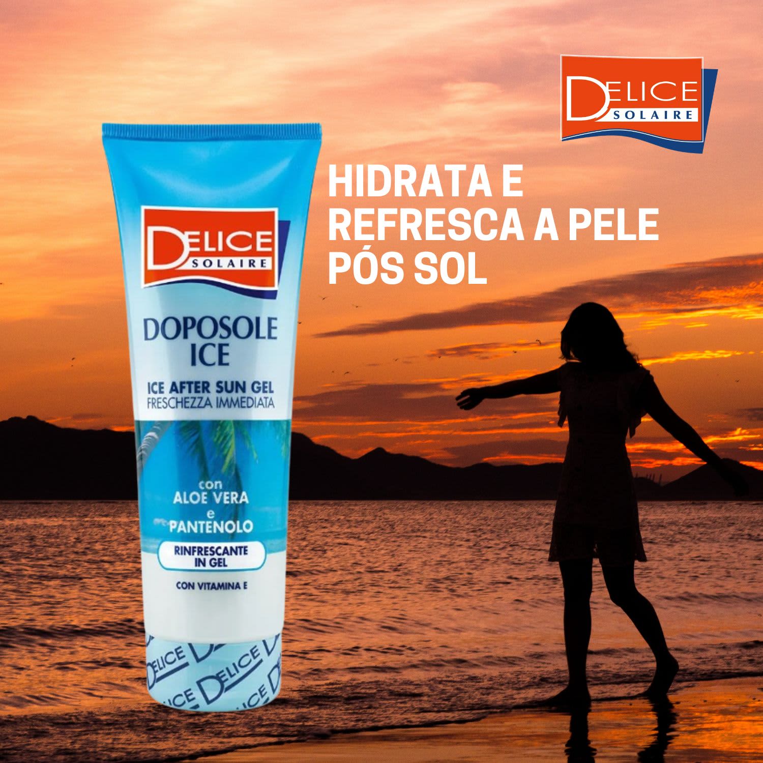 Gel Pós-Sol Delice Solaire Doposole Ice | Beleza Na Web