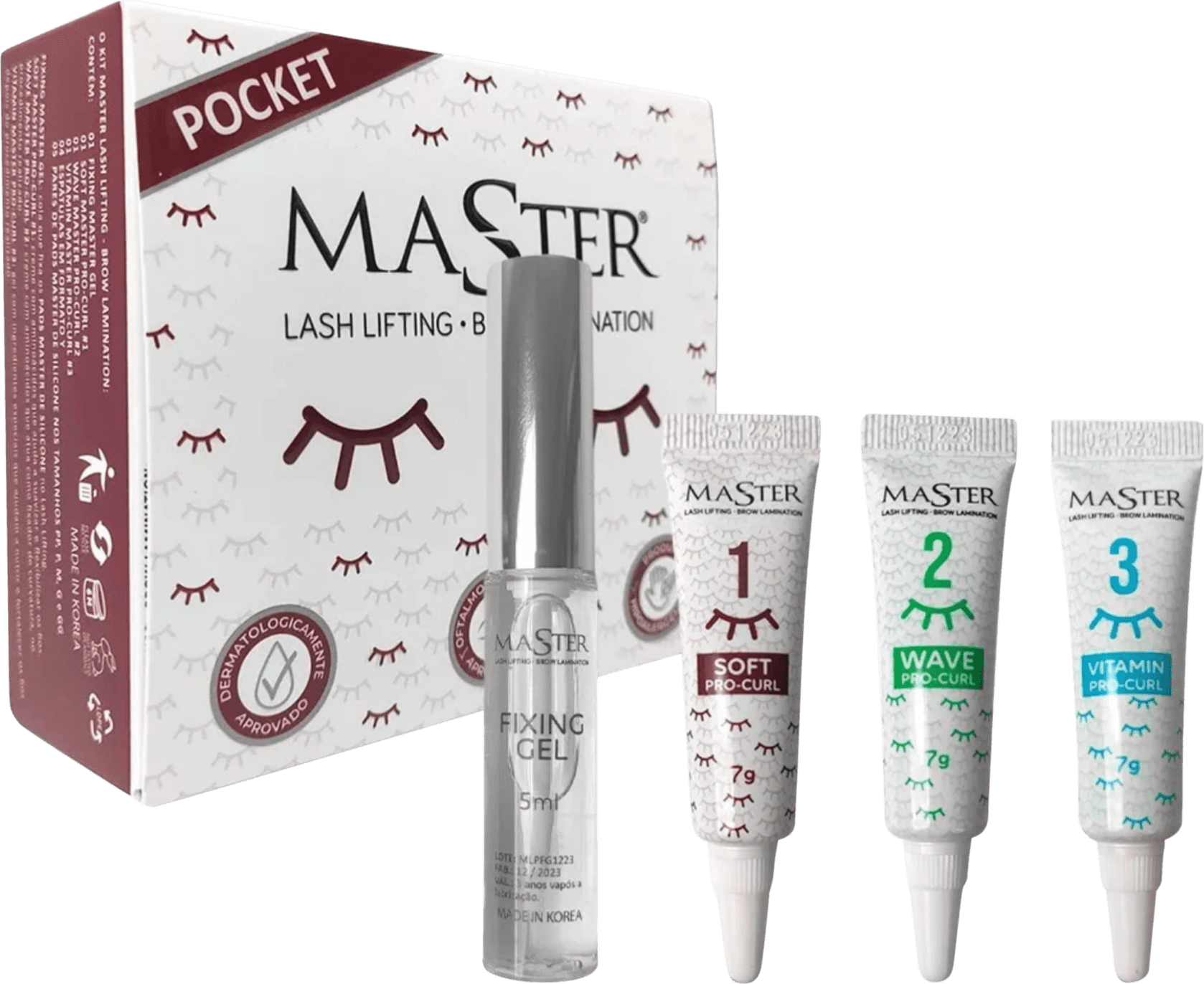 Kit Master Lash Lifting Pocket | Beleza na Web
