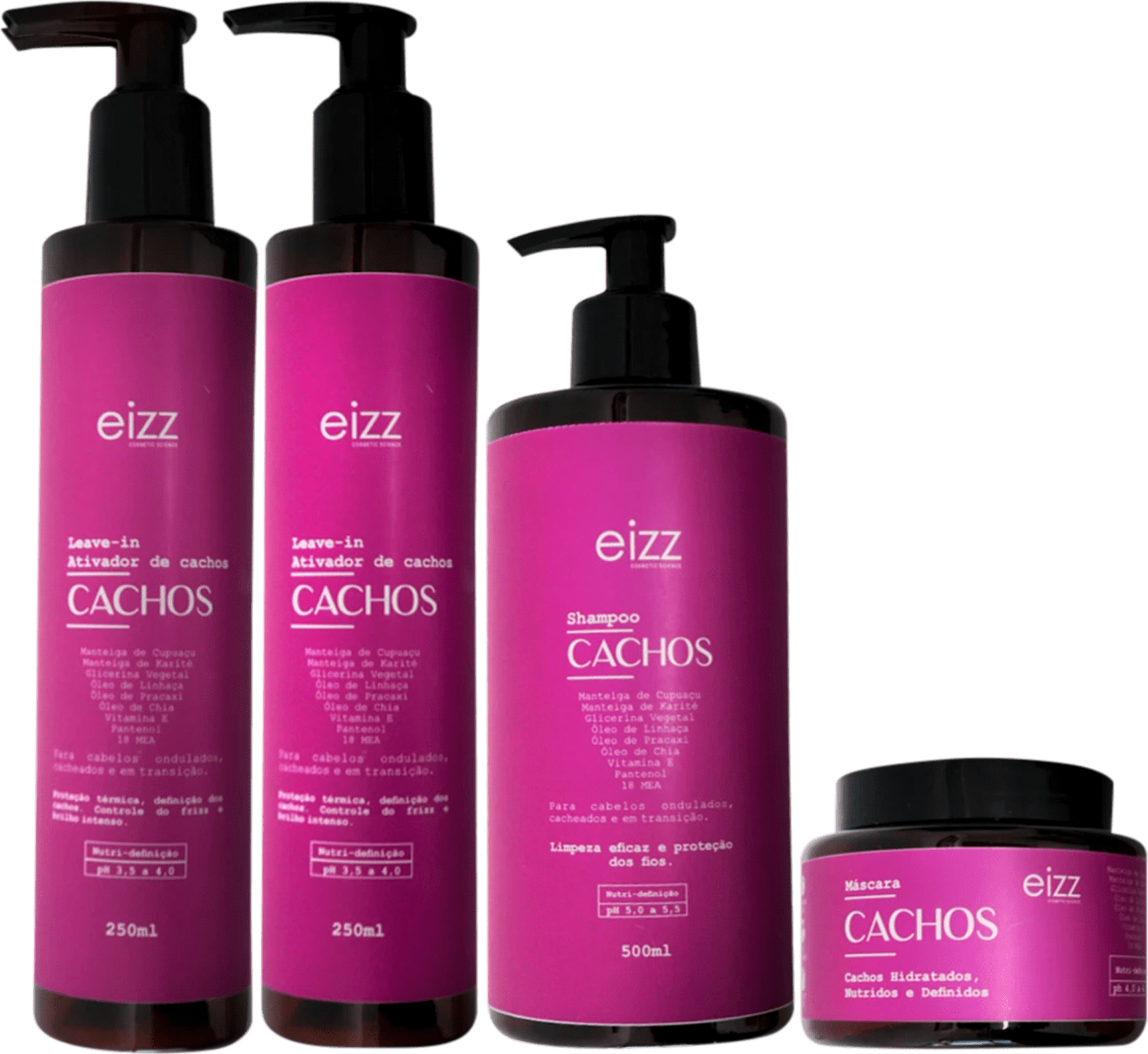 DIA DAS MÃES KIT CACHOS EM DOBRO - COMPRE 1 LEVE 2