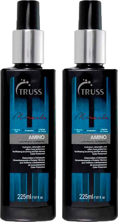 Kit Truss Leave-in Miracle Amino 225ml - 2 Unidades
