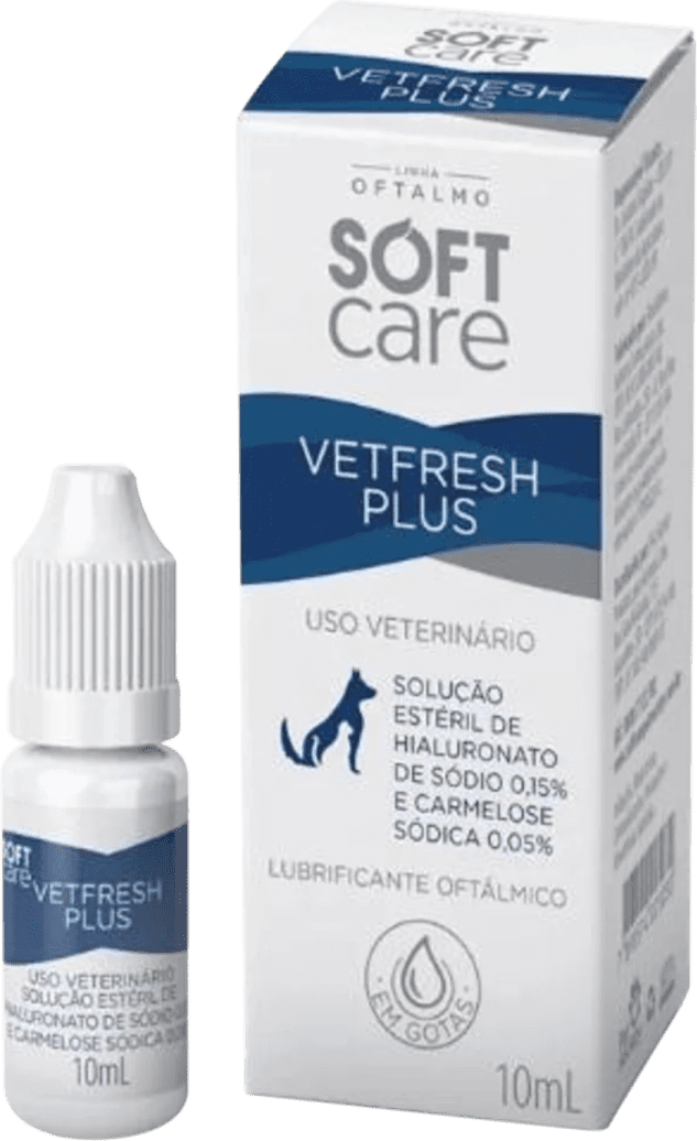 Vetfresh Plus Lubrificante Oftálmico Soft Care 10ml