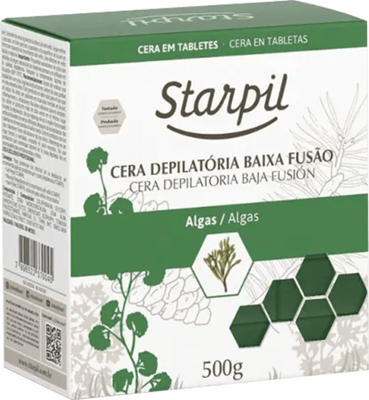 Starpil Algas Baixa Fusão Cera Depilatória 500g | Beleza na Web