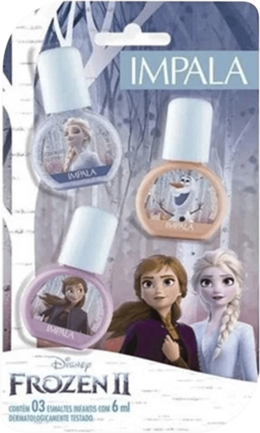 Kit Impala Frozen II Esmalte Infantil | Beleza na Web