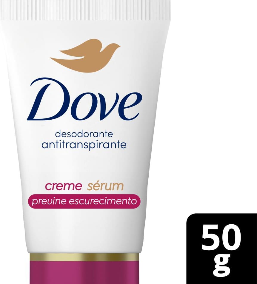Desodorante Antitranspirante em Creme Dove Creme Sérum | Beleza na Web