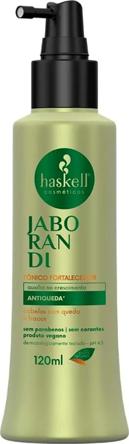 Kit Haskell Jaborandi Antiqueda Completo 4 Itens +Refil200g