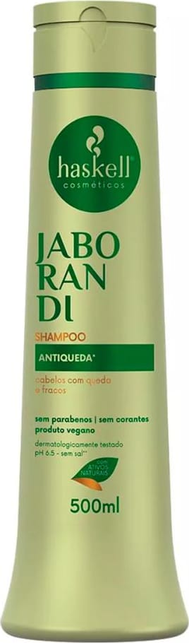 Kit Haskell Jaborandi Antiqueda Completo 4 Itens +Refil200g