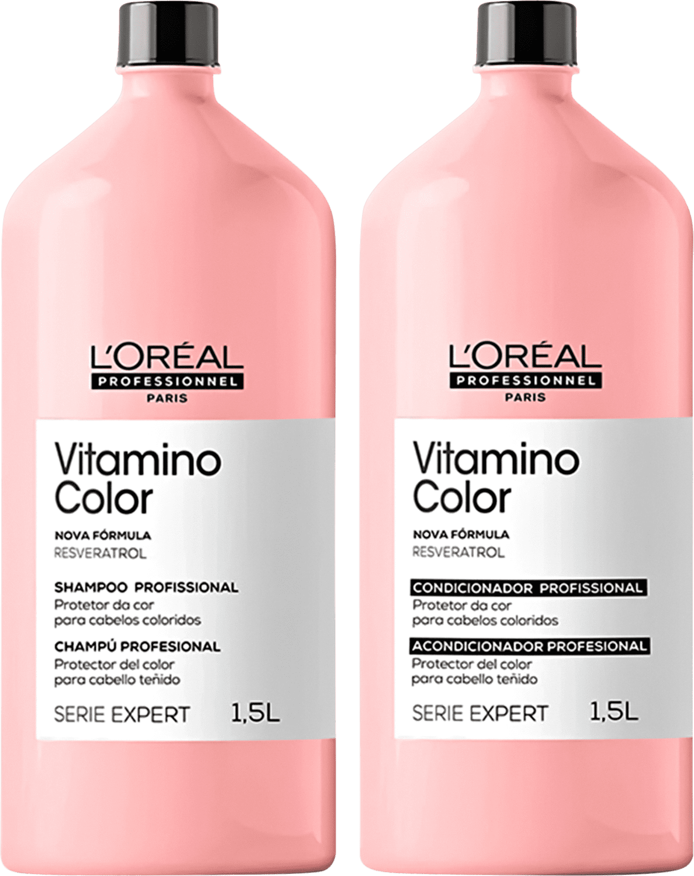 Kit L'Oréal Professionnel Serie Expert Vitamino Color Resveratrol Salon ...