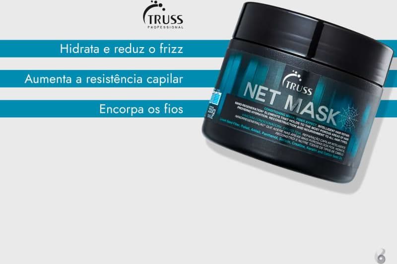 Kit Truss Net Mask + Uso Obrigatório (2 Produtos)