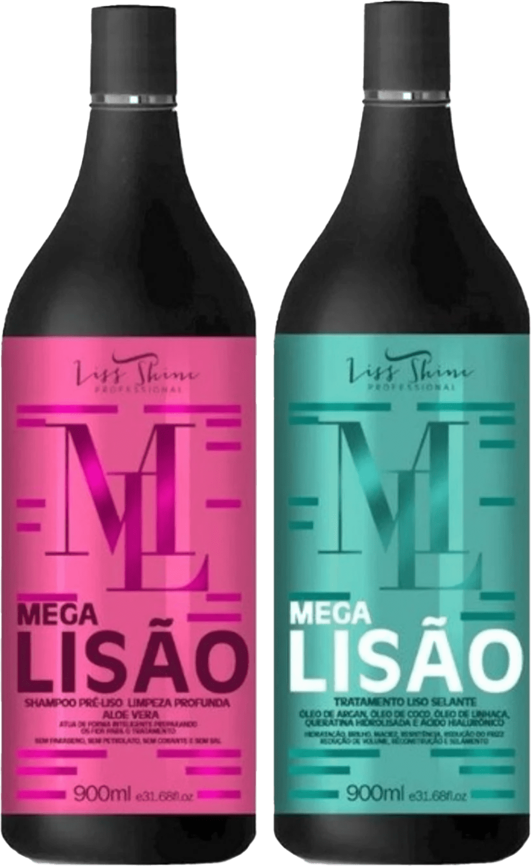 Kit Liss Shine Mega Lisão Dupla | Beleza na Web