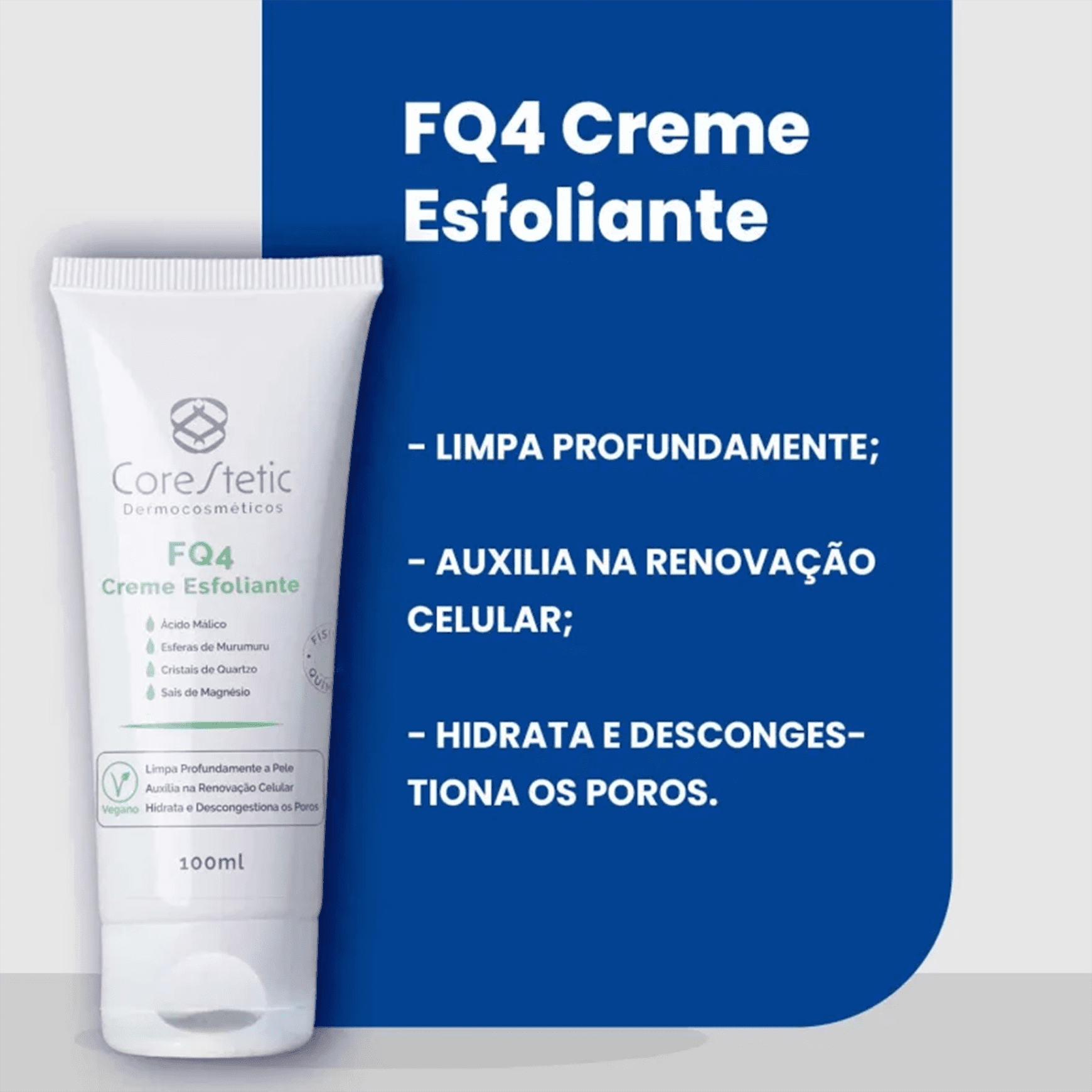 Core Stetic FQ4 Creme Esfoliante 100ml | Beleza na Web