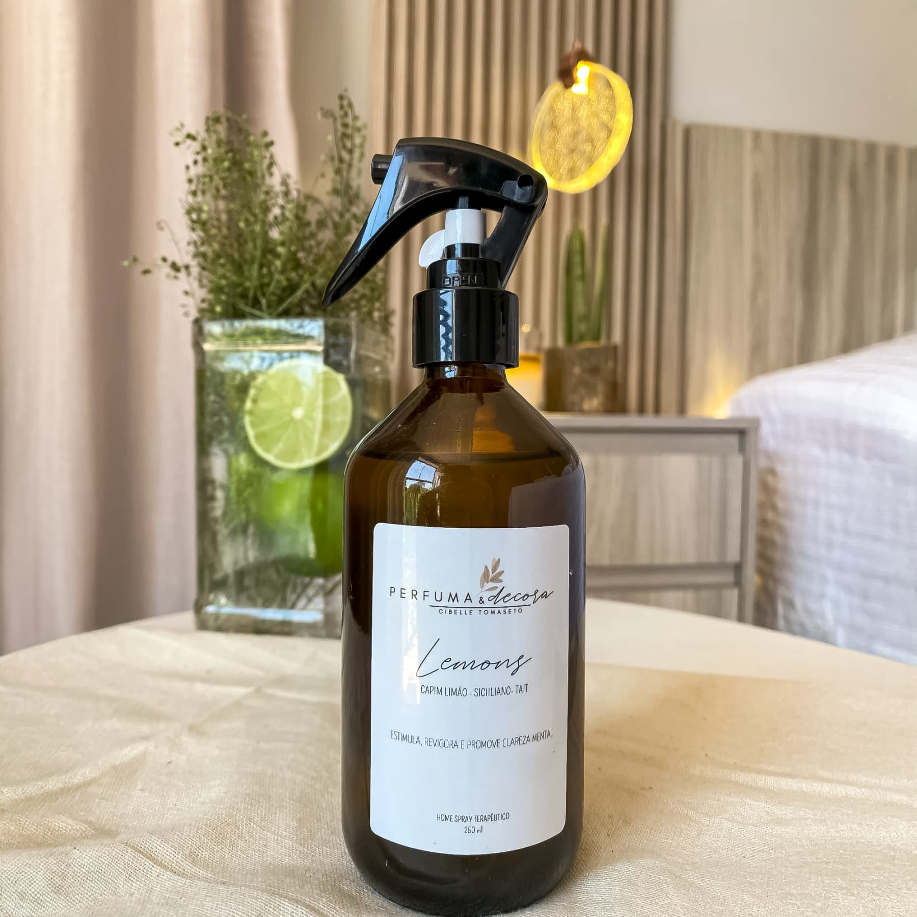 Home Spray Perfuma & Decora Lemons | Beleza Na Web