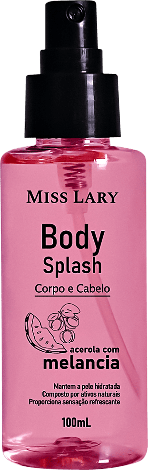 Miss Lary Body Splash - Acerola com Melancia 100ml