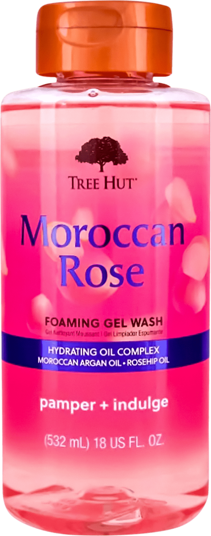 Tree Hut Moroccan Rose Foaming Gel Wash - Sabonete Corporal 532ml