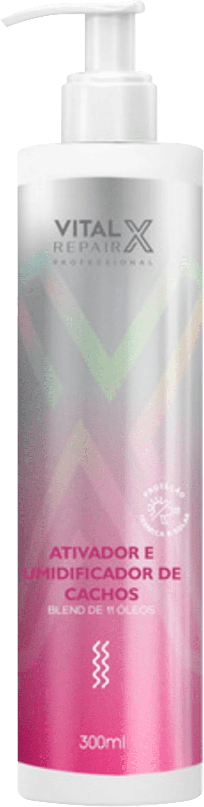 Ativador E Umidificador De Cachos Vital X Repair