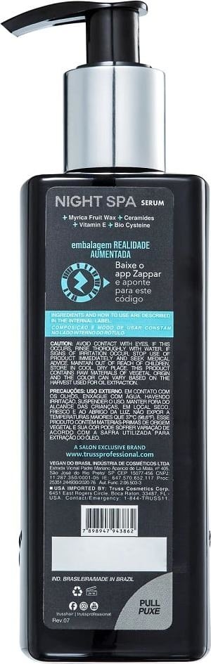 Truss Professional Night Spa Serum 250ml