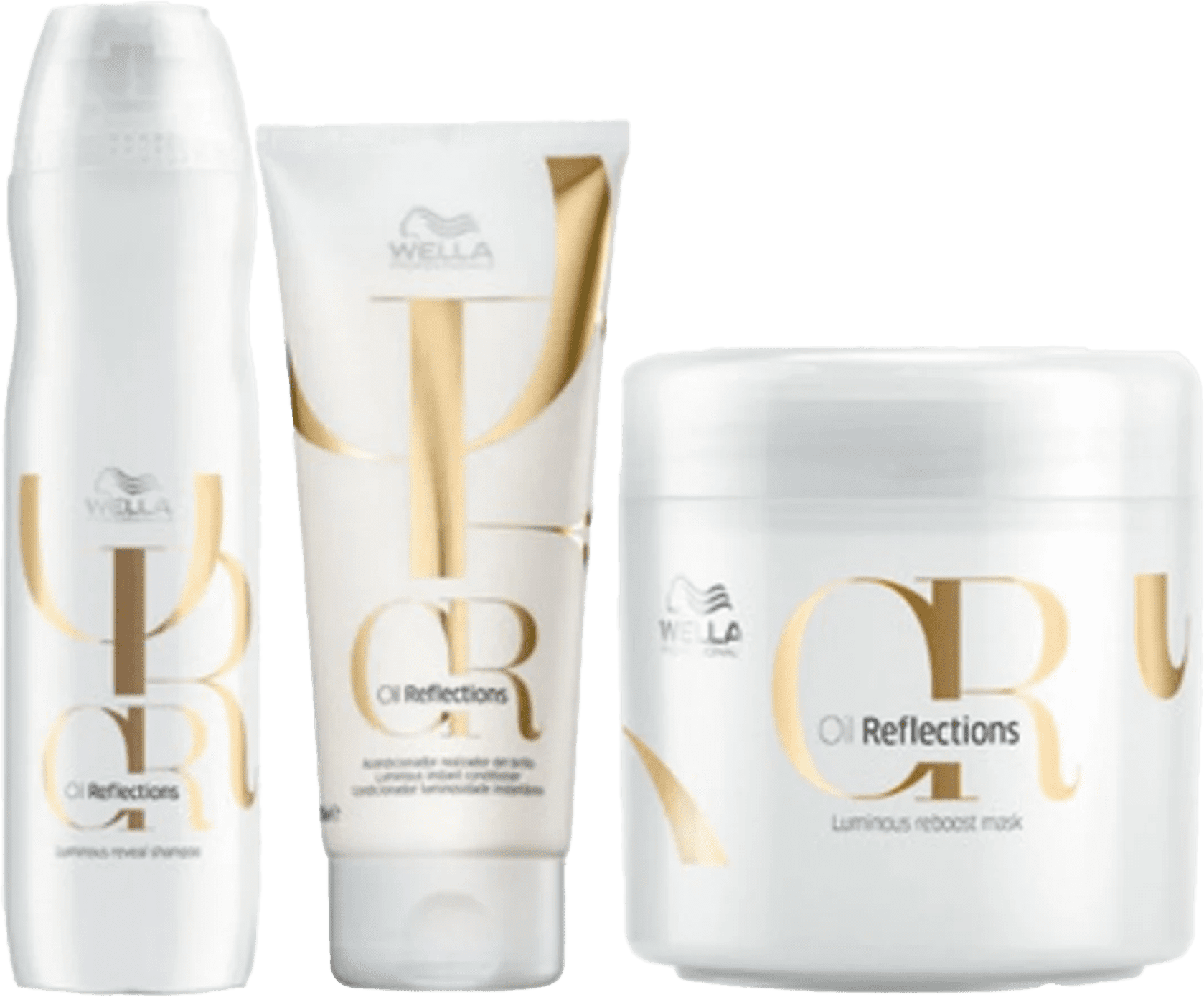 Kit Wella Oil Reflections Trio Luminous | Beleza na Web